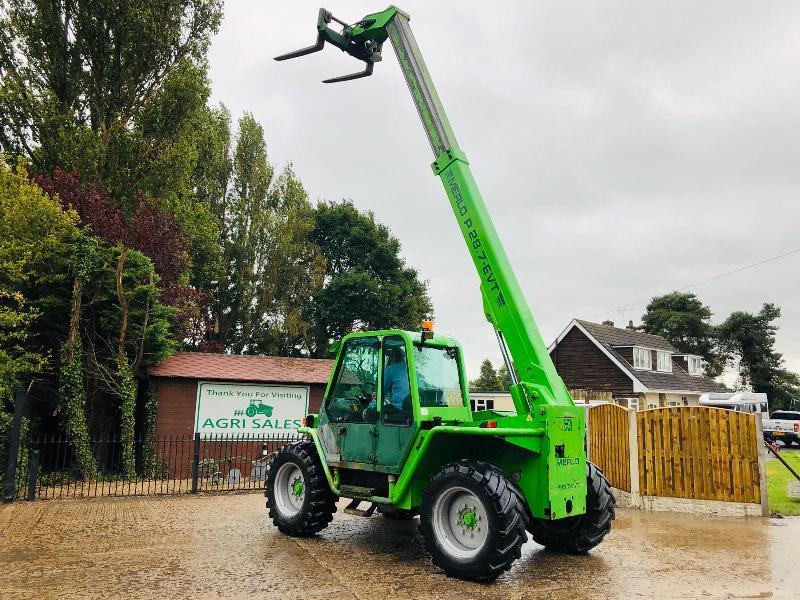 MERLO P28.7 EVT TURBO TELEHANDLER C/W JOYSTICK CONTROL