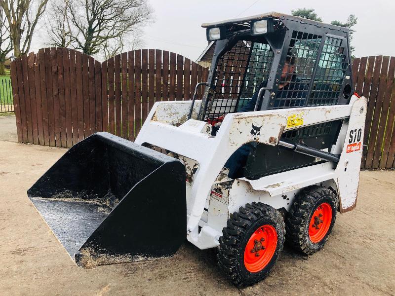 BOBCAT S70 SKIDSTEER * YEAR 2008 * C/W BRAND NEW TYRES AND WHEELS