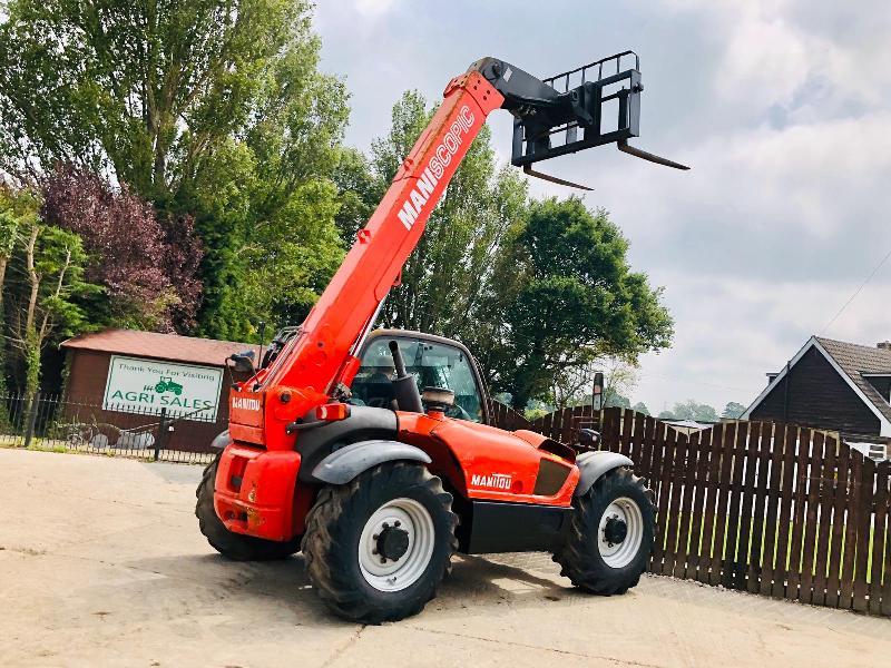 MANITOU MT732 TURBO TELEHANDLER YEAR 2012 C/W JOYSTICK CONTROLS