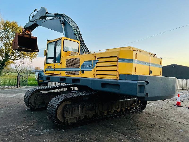 AKERMAN EC420 TRACKED EXCAVATOR C/W DOUBLE LOCKING QUICK HITCH