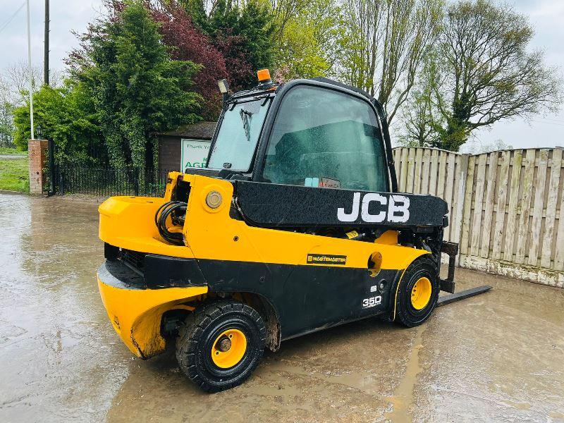 JCB TLT35D TELETRUCK *YEAR 2018* C/W PALLET TINES & FULLY GLAZED CABIN