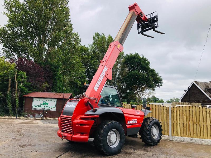 MANITOU MVT665T TURBO TELEHANDLER 6.5TON LIFTING CAPACITY C/W SIDE SHIFT