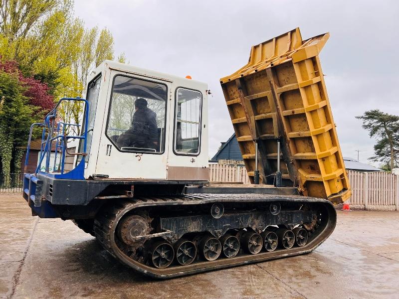 YANMAR C120R TRACKED DUMPER C/W AC CABIN *VIDEO*