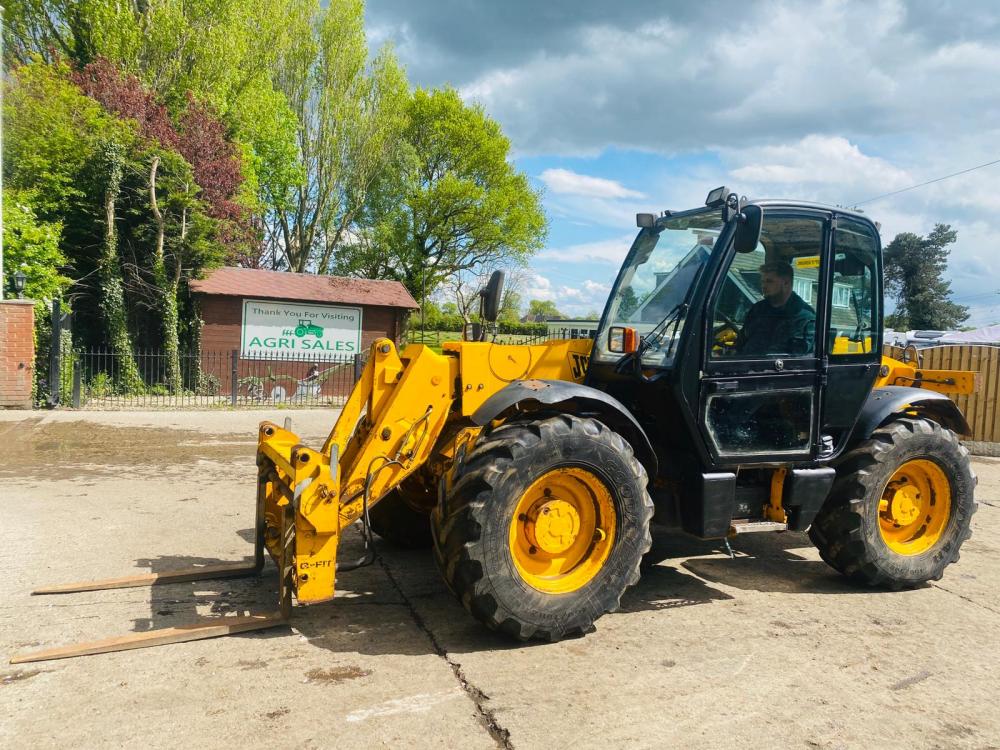JCB 530-70 TURBO FARM SPECIAL * AG-SPEC , 7 METER REACH * 8903 HOURS C ...