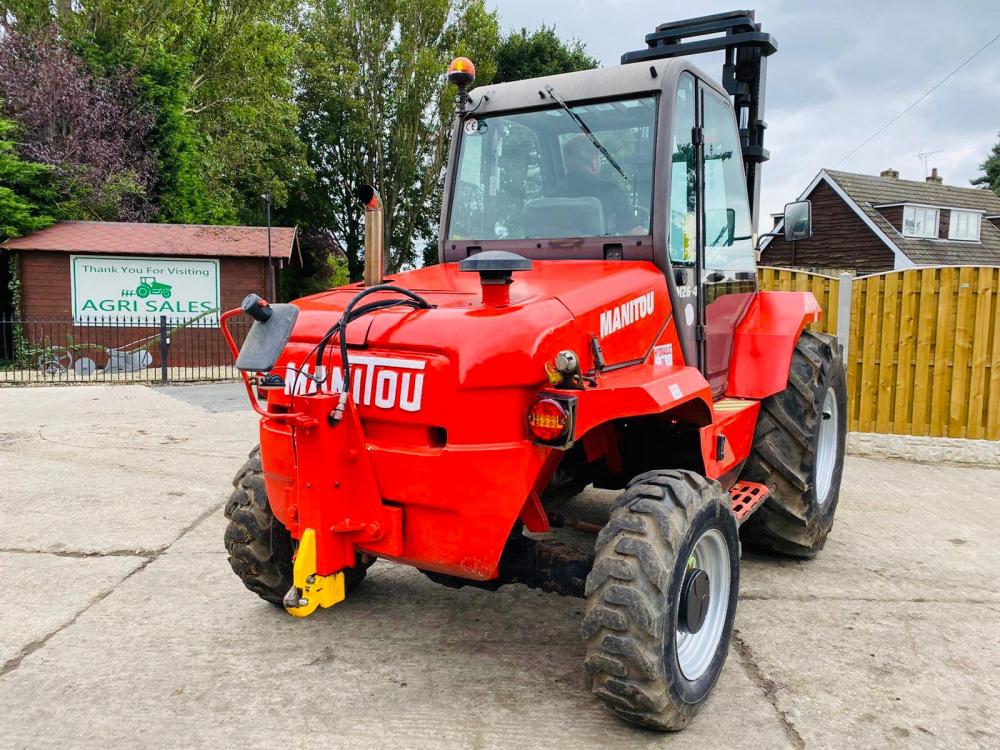 MANITOU M26-4 4WD ALL TERRIAN FORKLIFT *YEAR 2008 , ONLY 4023 HOURS C/W ...