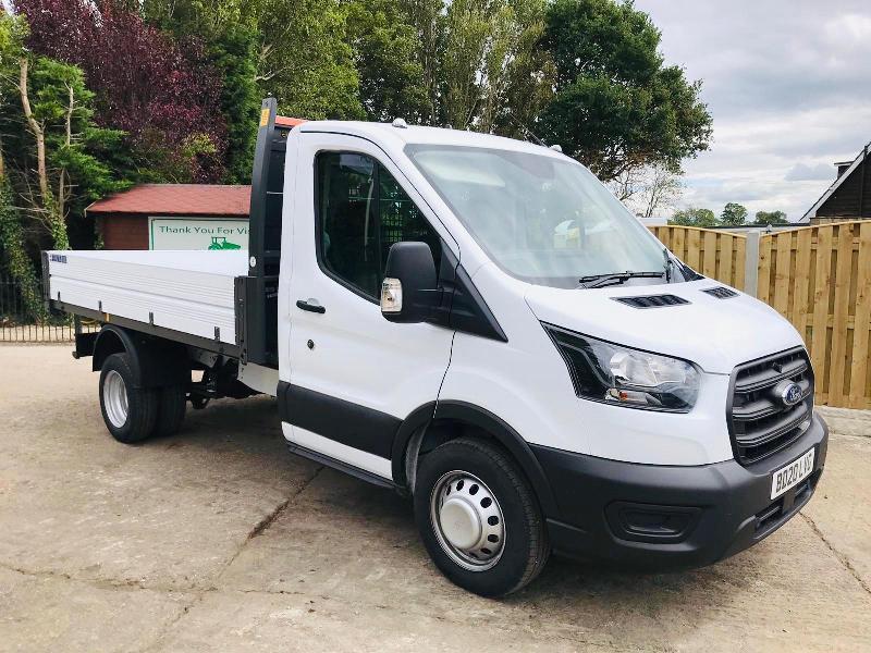 FORD TRANSIT TIPPER PICK UP * YEAR 2020 * ONLY 185 DELIVERY MILES