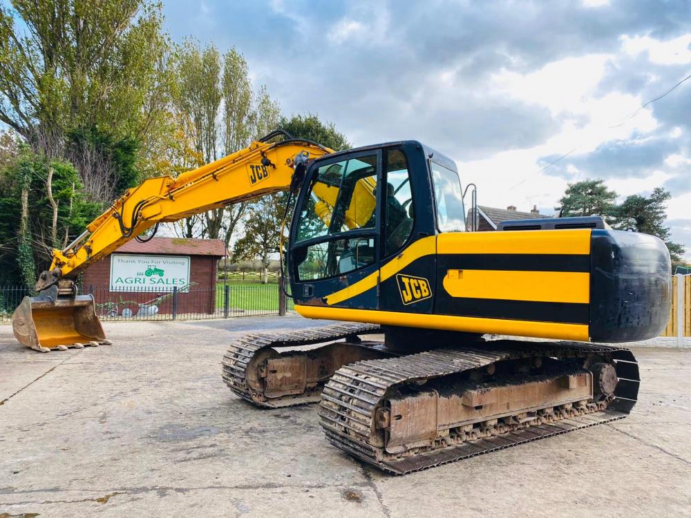 JCB JS160LC TRACKED EXCAVATOR C/W QUICK HITCH & BUCKET
