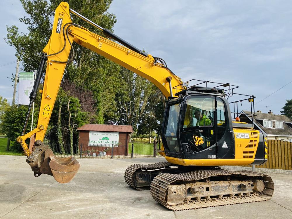 JCB JS130LC TRACKED EXCAVATOR * YEAR 2014 * C/W REVERSE CAMERA