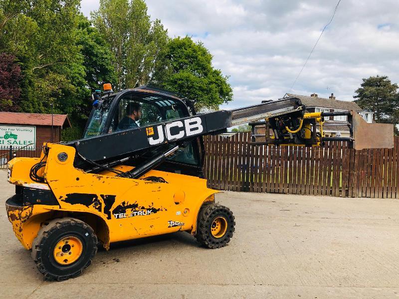 JCB TLT35D 4WD TELETRUCK WASTE MASTER YEAR 2012 * ONLY 5230 HOURS * SEE ...