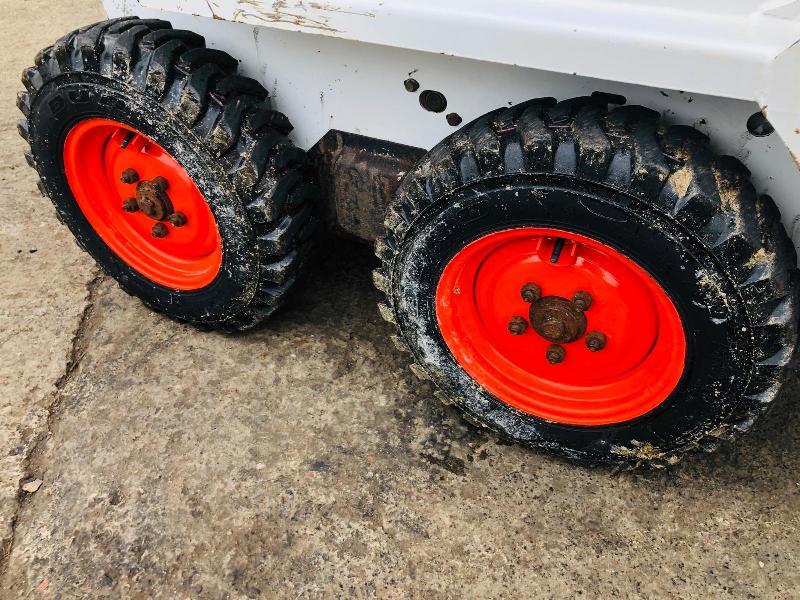 BOBCAT S70 SKIDSTEER * YEAR 2008 * C/W BRAND NEW TYRES AND WHEELS