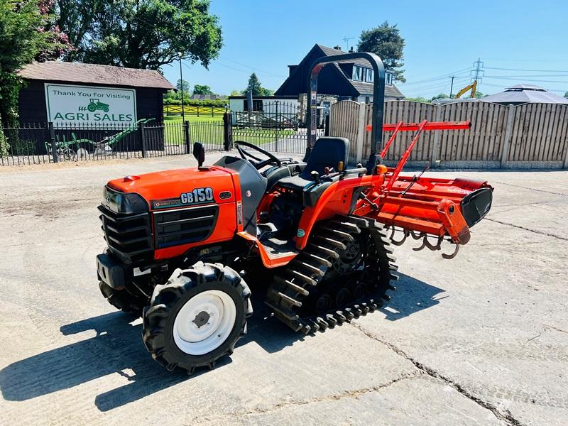 KUBOTA GB150 HALF TRACK COMPACT TRACTOR *904 HOURS* C/W KUBOTA ...