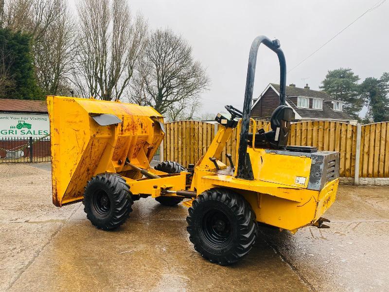 BENFORD 3000 4WD DUMPER *YEAR 2005* C/W KUBOTA ENGINE