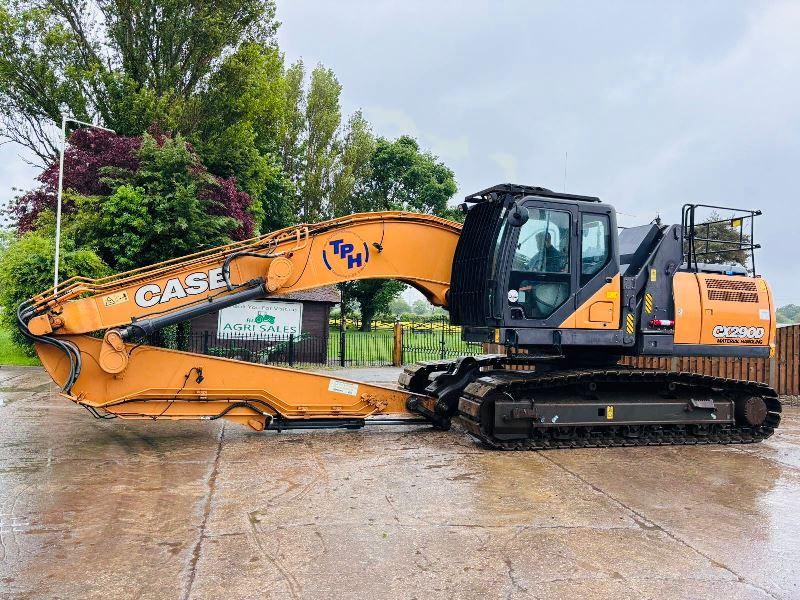 CASE CX290D HIGH RISE CABIN TRACKED EXCAVATOR *YEAR 2017* C/W QUICK ...