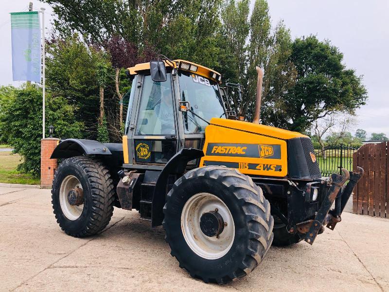 JCB 1115 4WS FASTRAC C/W FRONT LINKAGE
