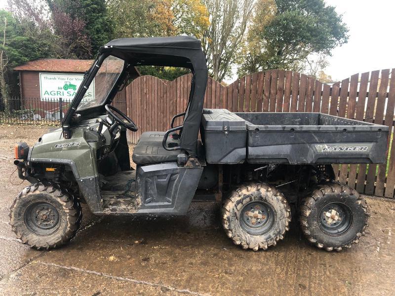 POLARIS RANGER 6X6 UTILITY VEHICLE ( ROAD REGISTERED 59 PLATE )