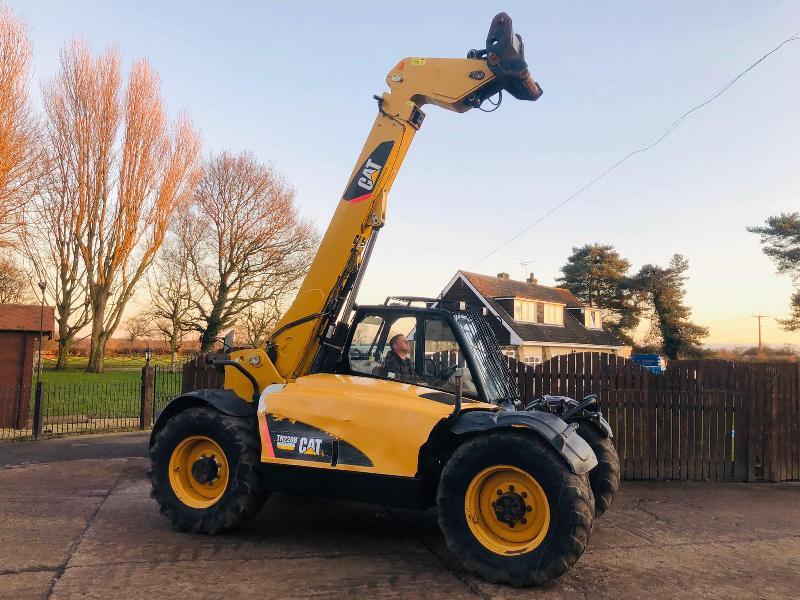 CAT TH220B TELEHANDLER C/W PICK UP HITCH ** YEAR 2008