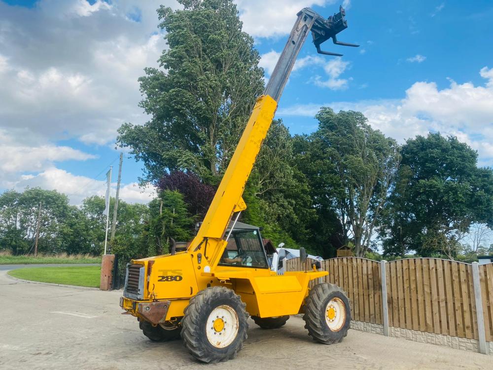 MATBRO TS280 4WD TELEHANDLER * 8117 HOURS * C/W JOYSTICK CONTROL