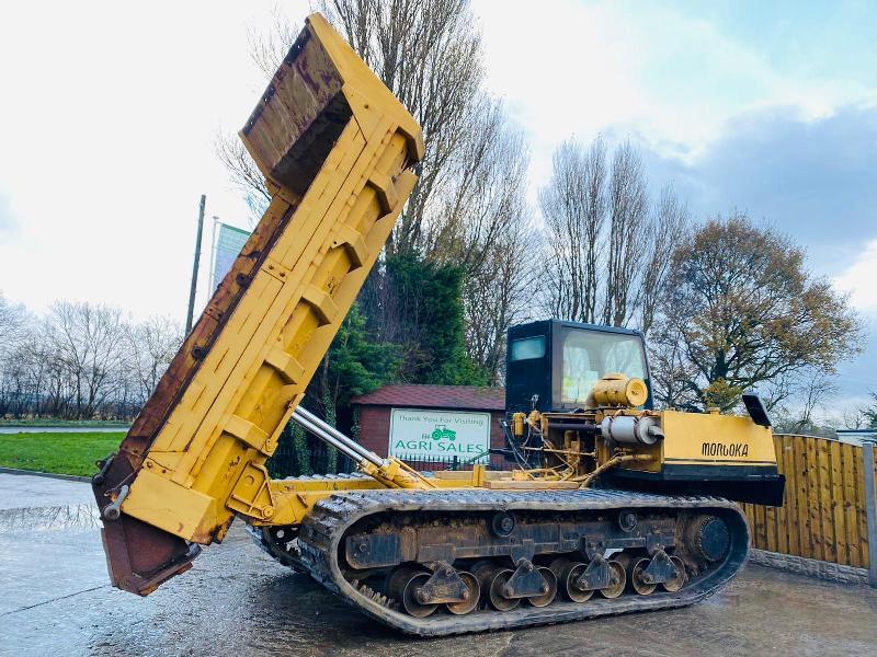 MOROOKA MST2200 TRACKED DUMPER C/W HYDRAULIC TIP