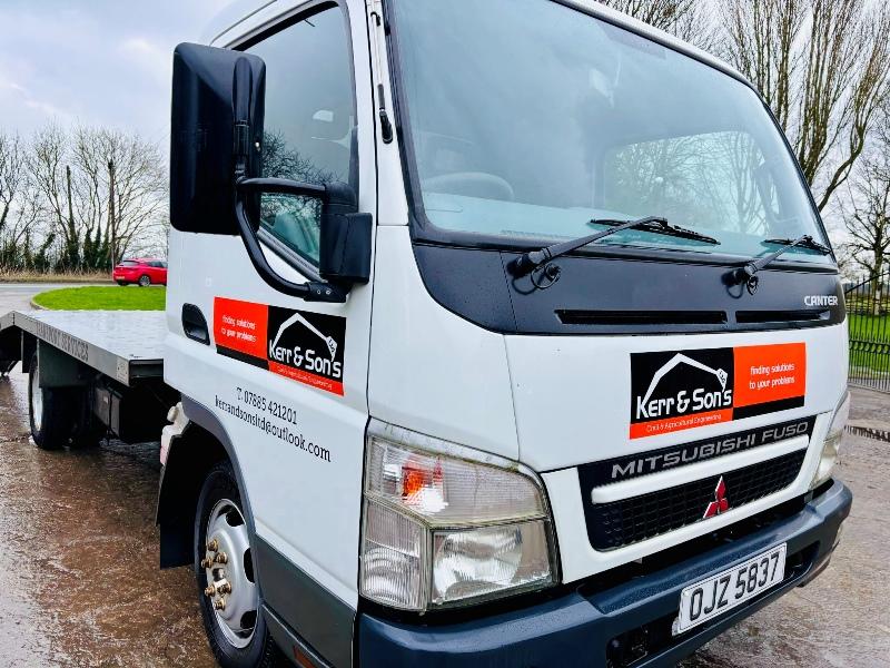 MITSUBISHI FUSO 4X2 BEAVER TAIL LORRY *MOT'D TILL FEBUARY 2025* VIDEO
