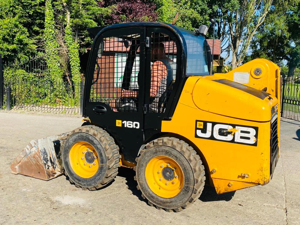 JCB 160 SKIDSTEER YEAR 2011 * ONLY 4860 HOURS * C/W BUCKET