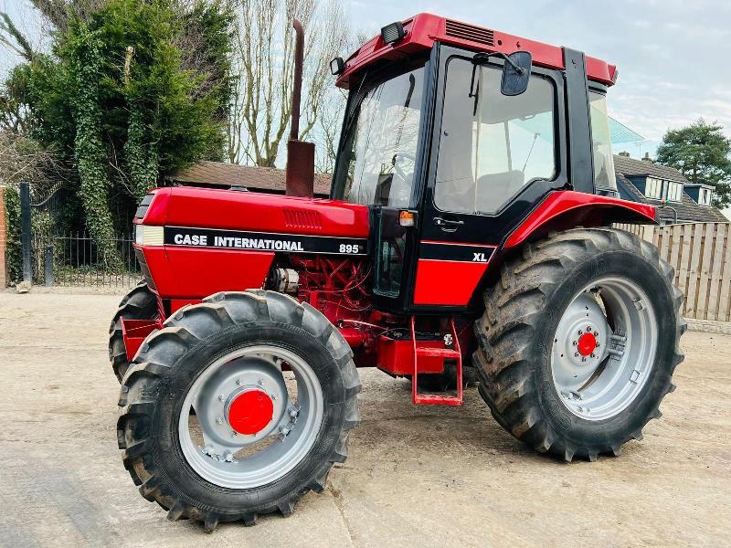 CASE INTERNATIONAL 895 4WD TRACTOR * ONLY 5387 HOURS * VIDEO