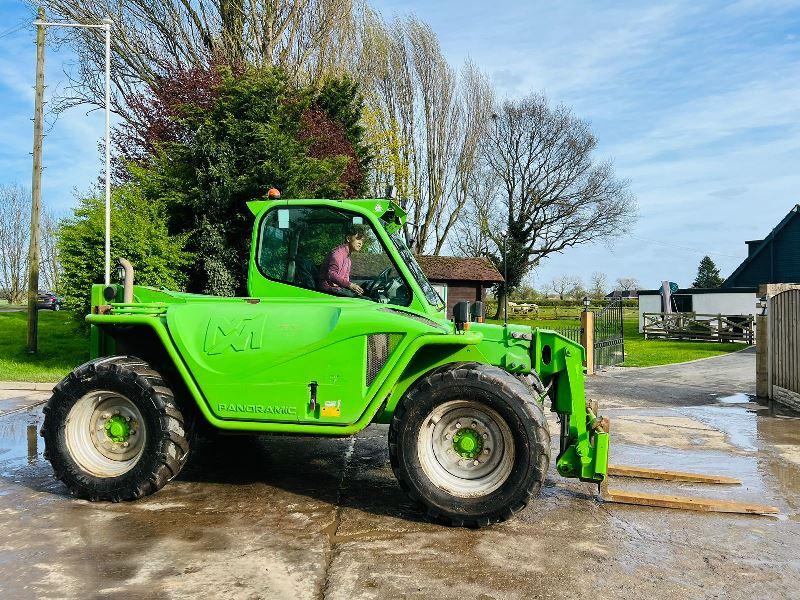 MERLO P40.7 4WD TELEHANDLER*YEAR 2012, AG SPEC* C/W PICK UP HITCH