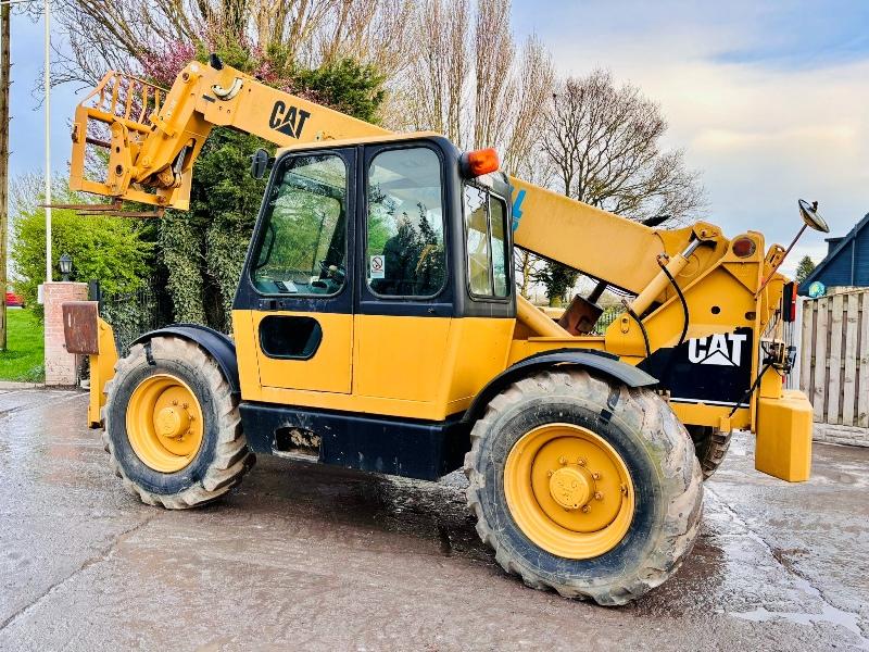 CATERPILLAR TH63 4WD TELEHANDLER C/W SWAY & PALLET TINES