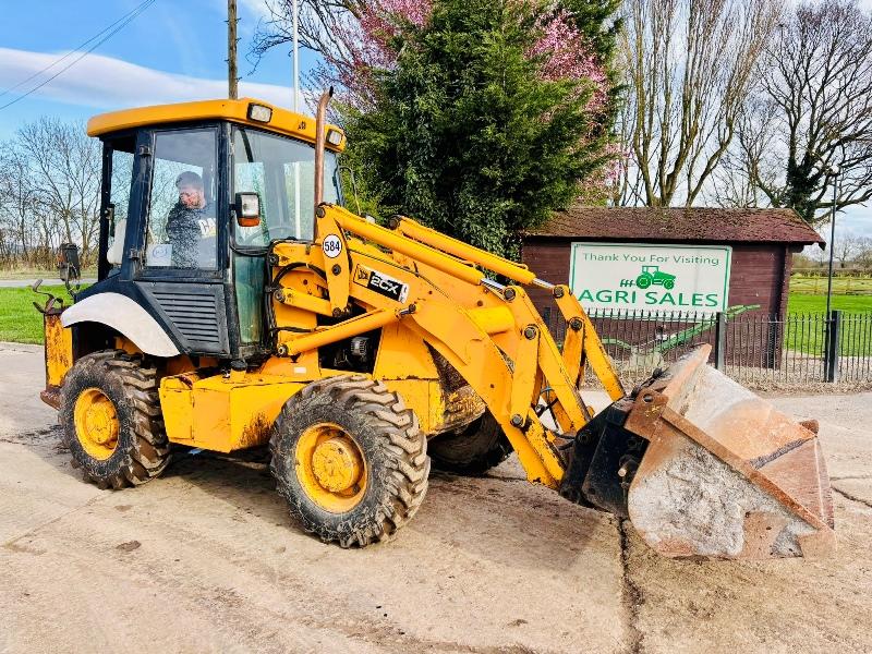 JCB 2CX AIR MASTER 4WD LOADING SHOVEL C/W 4 WHEEL STEER & SIDE TIP ...