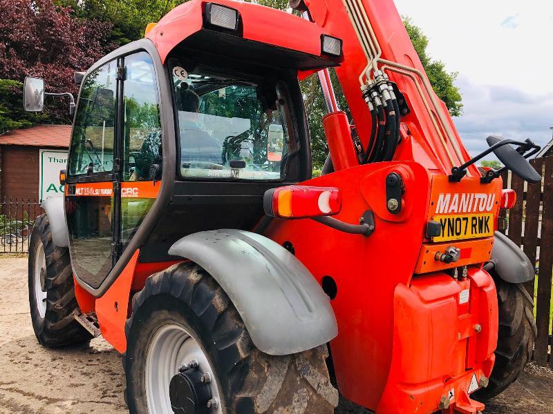 MANITOU MLT634 TURBO TELEHANDLER C/W JOYSTICK CONTROL & PICK UP HITCH ...