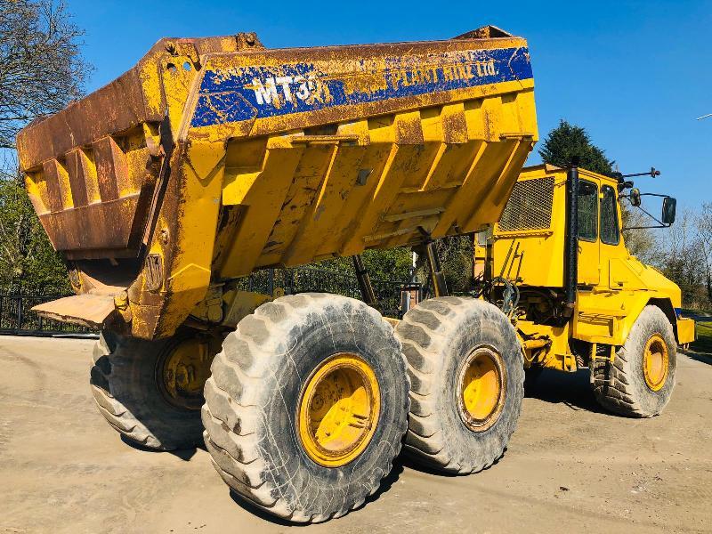 MOXY MT30 6X6 ARTICULATED DUMPER C/W REVERSE CAMERA & BACK DOOR ...