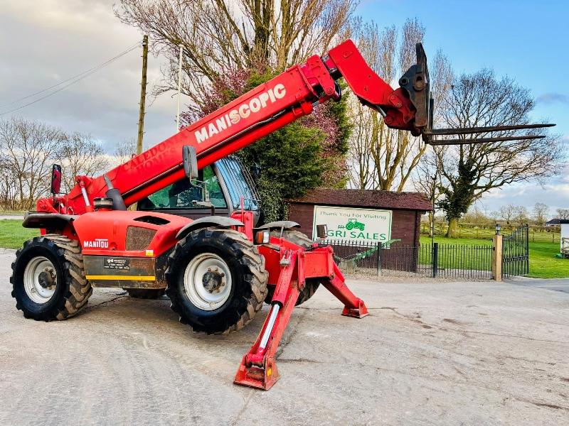 MANITOU MT1340 4WD TELEHANDLER *13 METER REACH* ENGINE SMOKES *VIDEO*
