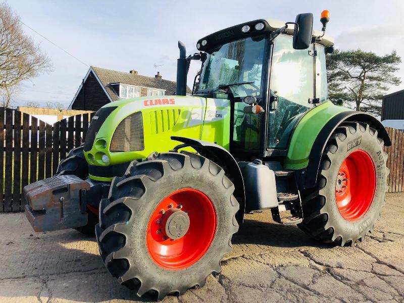 CLAAS 630 ARION 4WD TRACTOR * YEAR 2012 ONLY 5845 HOURS
