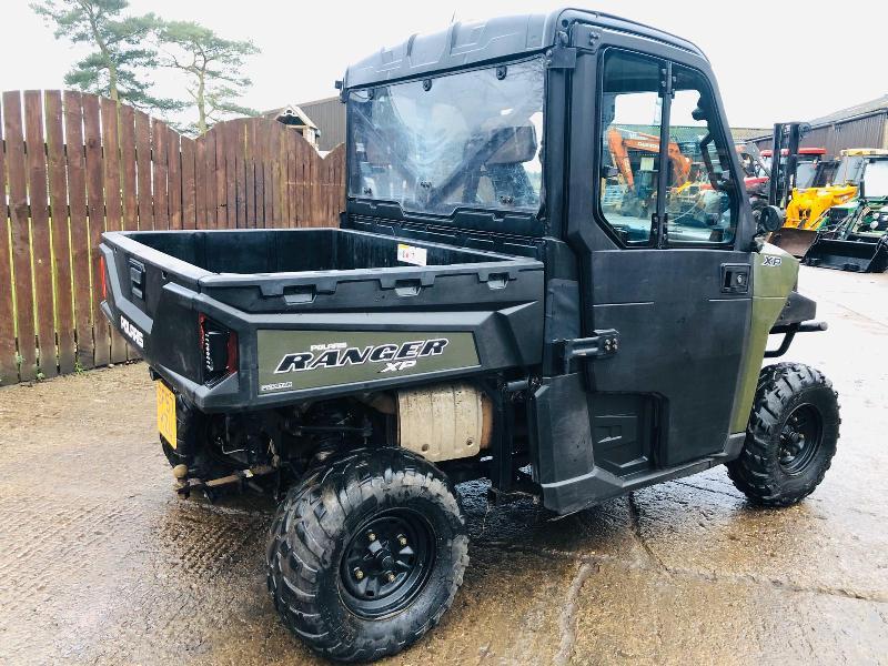 POLARIS RANGER 4WD UTILITY VEHICLE ( YEAR 2017 ) * ONLY 734 HOURS * SEE ...