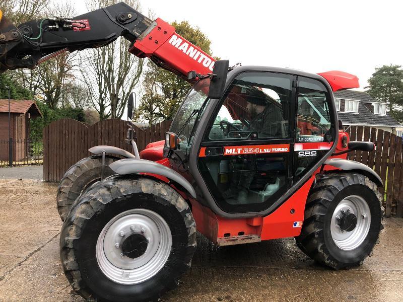 MANITOU MLT 634-120LSU TURBO TELEHANDLER ( PLEASE SEE VIDEO )