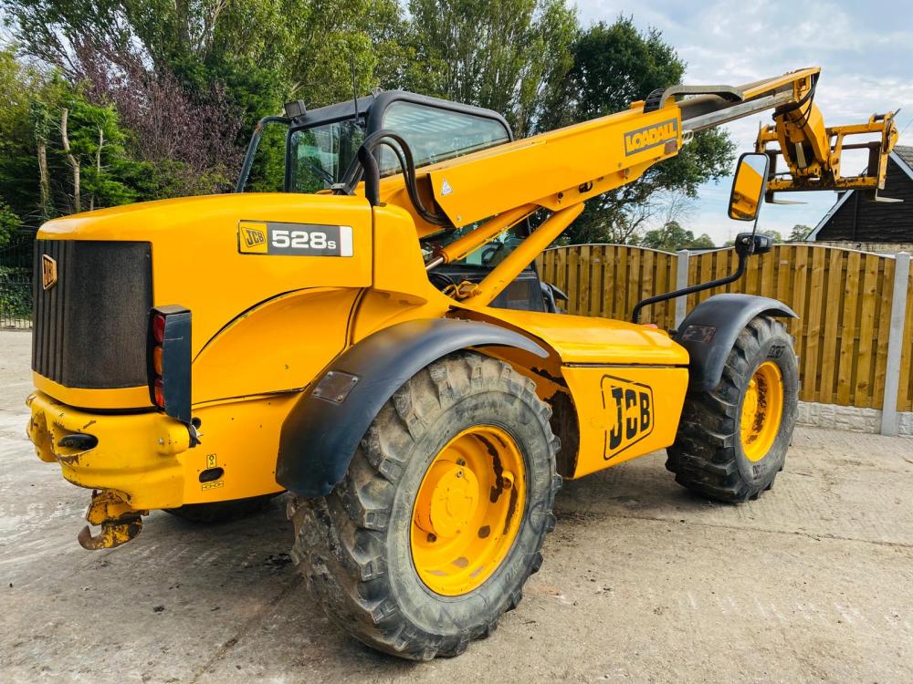 JCB 528S TELLEHANDLER * ONLY 5011 HOURS * C/W PICK UP HITCH * SEE VIDEO