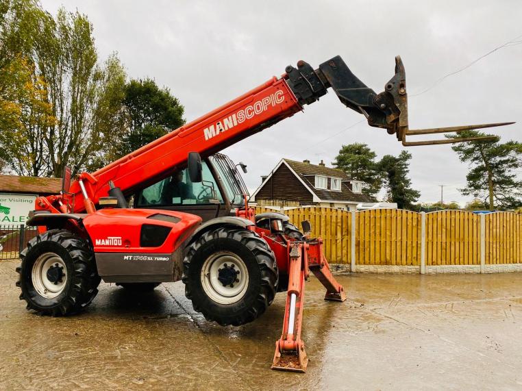 MANITOU MT1740LS TURBO TELEHANDLER * 17 METER * C/W JOYSTICK CONTROL