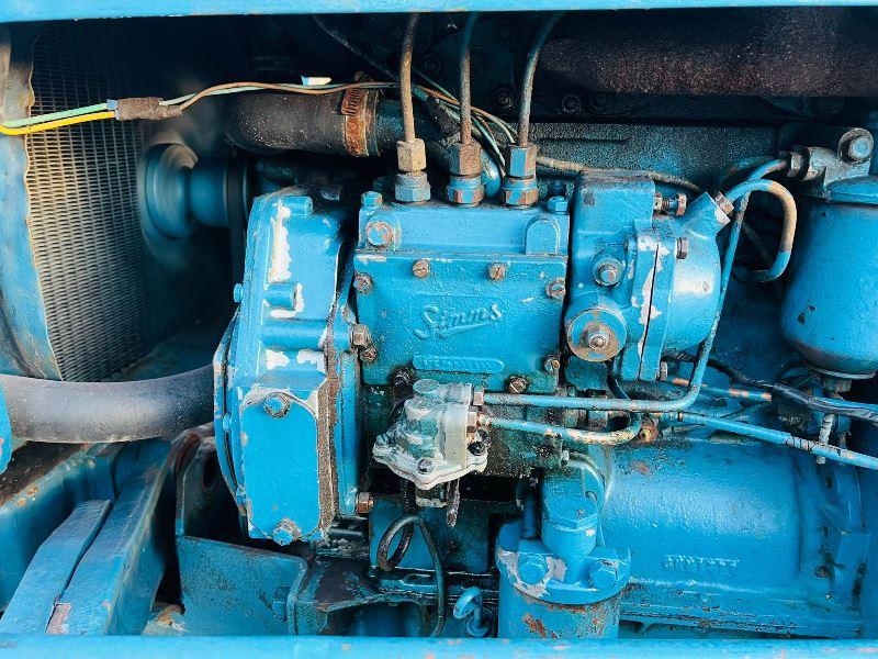 FORDSON DEXTER TRACTOR *YEAR 1960* C/W PICK UP HITCH