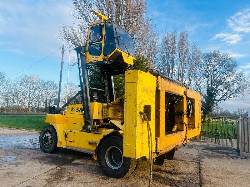 SMV SL16-1200A HIGH RISE CABIN FORKLIFT C/W ROTATING HEAD STOCK & PIPE ...