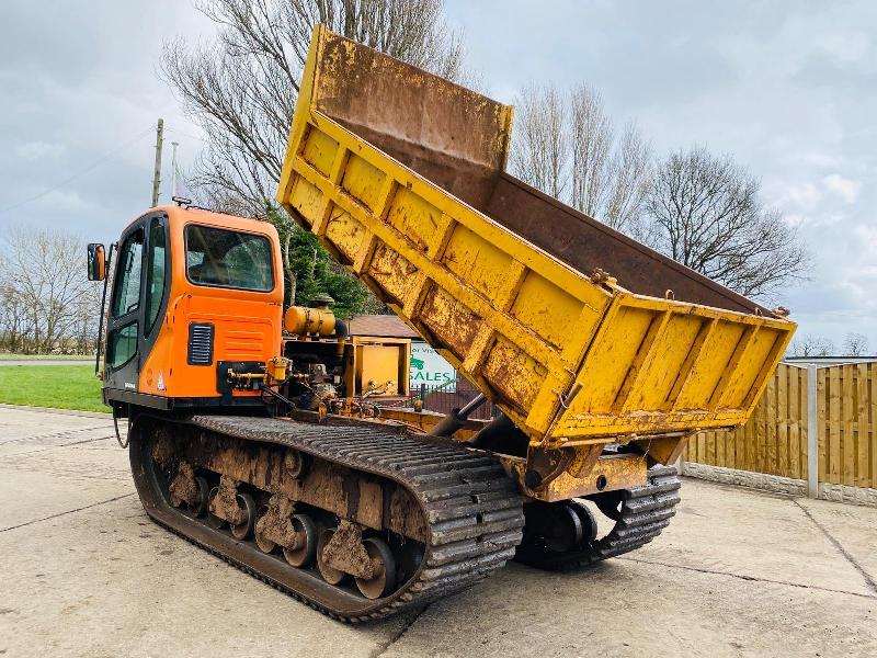MOROOKA MST1500 TRACKED DUMPER C/W CABIN & HYDRAULIC STRAIGHT TIP