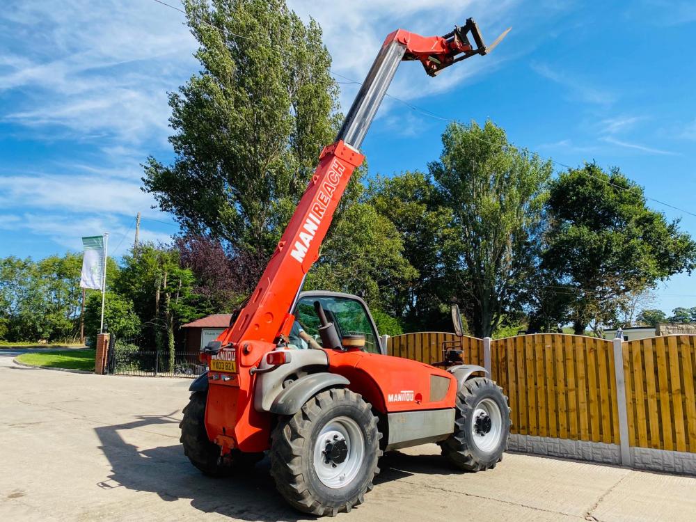 MANITOU MLT629 TURBO * AG SPEC * TELEHANDLER C/W PICK UP HITCH