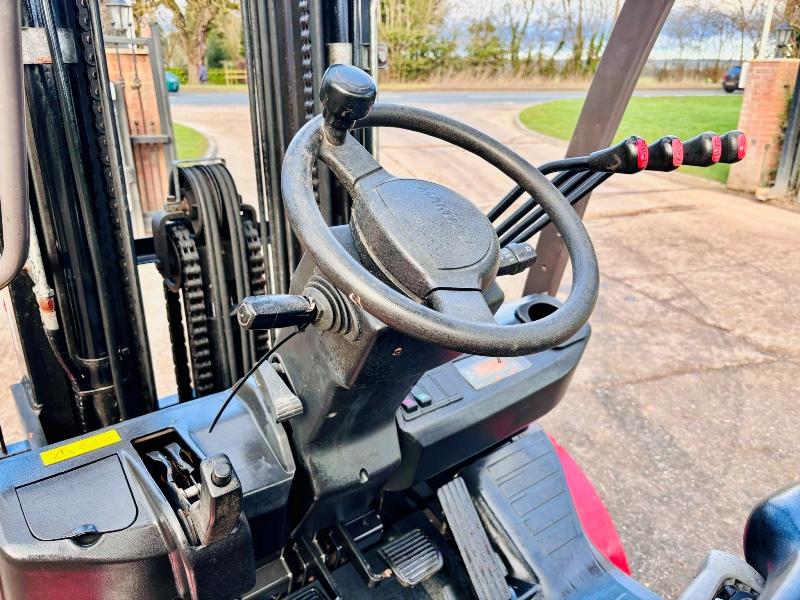 MANITOU MI35G CONTAINER SPEC FORKLIFT *YEAR 2016, 2070 HOURS* C/W SIDE ...
