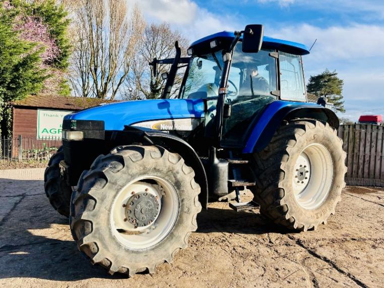 NEW HOLLAND TM155 4WD TRACTOR *5619 HOURS* C/W RANGE COMMAND GEAR BOX ...