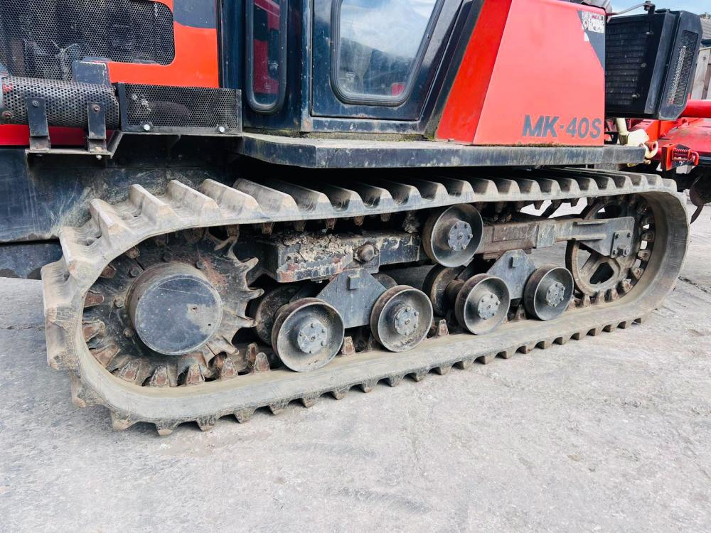 MOROOKA MK40S TRACKED TRACTOR C/W ROTAVATOR *VIDEO*