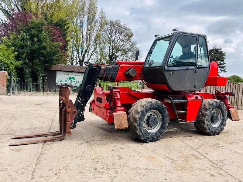 MANITOU MRT1540 ROTO 4WD TELEHANDLER *15 METER REACH, 4 TON LIFT* VIDEO