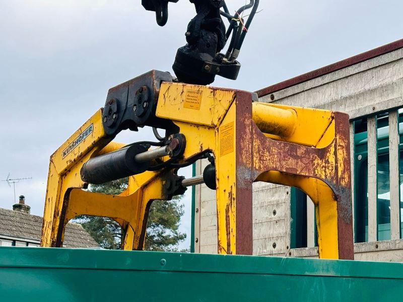 DAF CF75.310 6X2 LORRY C/W PALFINGER PK10000 CRANE & BRICK GRAB *VIDEO*