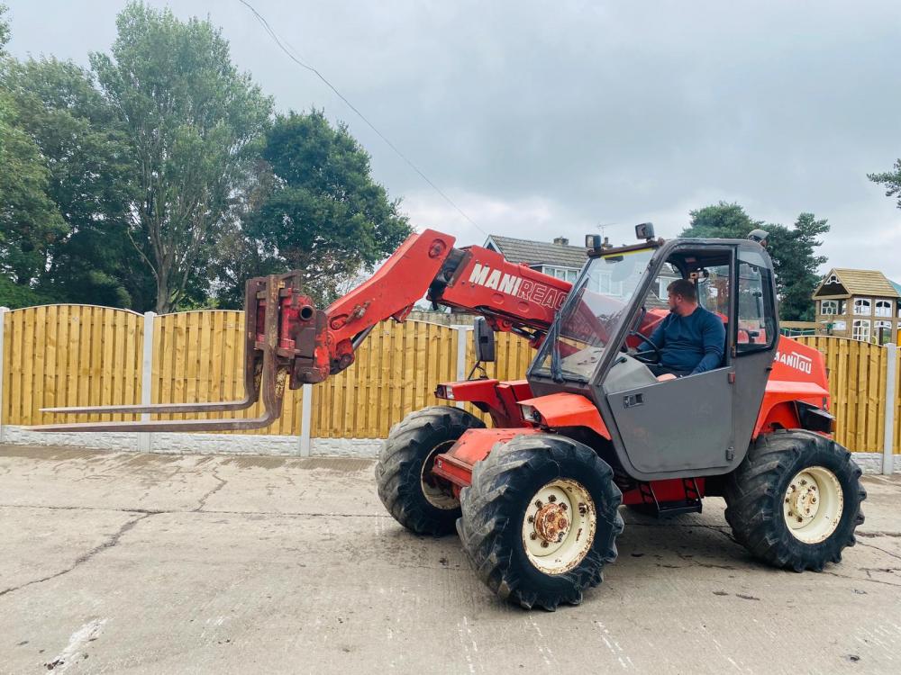 MANITOU MLT523 TURBO TELEHANDLER C/W PICK UP HITCH