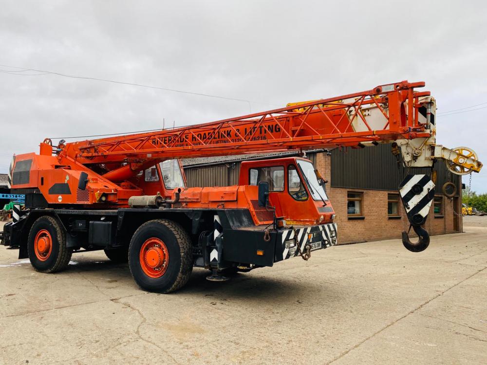 TADANO AR-250E ROUGH TERRIAN MOBILE CRANE C/W SWING AWAY JIB