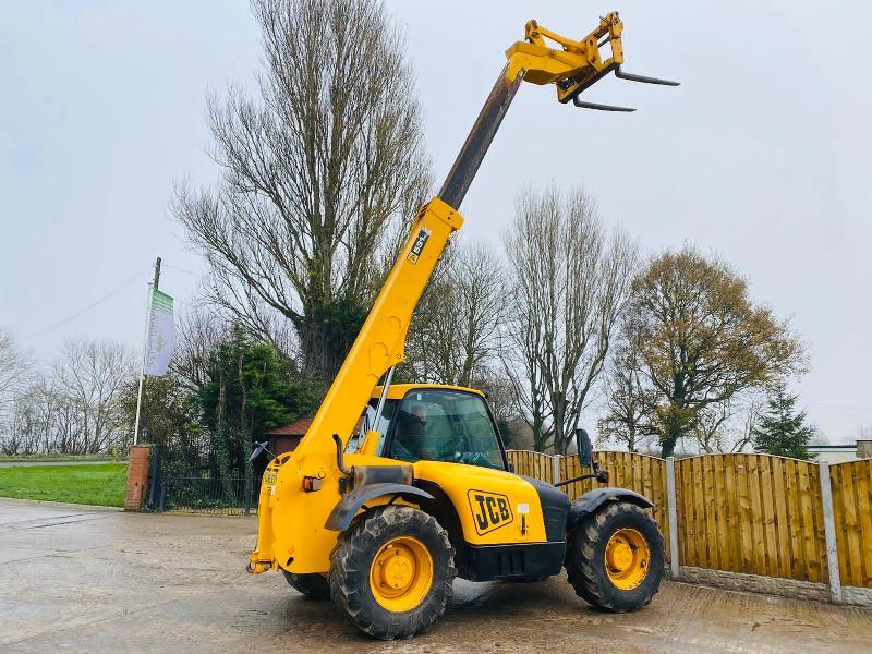 JCB 531-70 TURBO AGRI SUPER TELEHANDLER *AG-SPEC* C/W PUH , 7 METERE ...