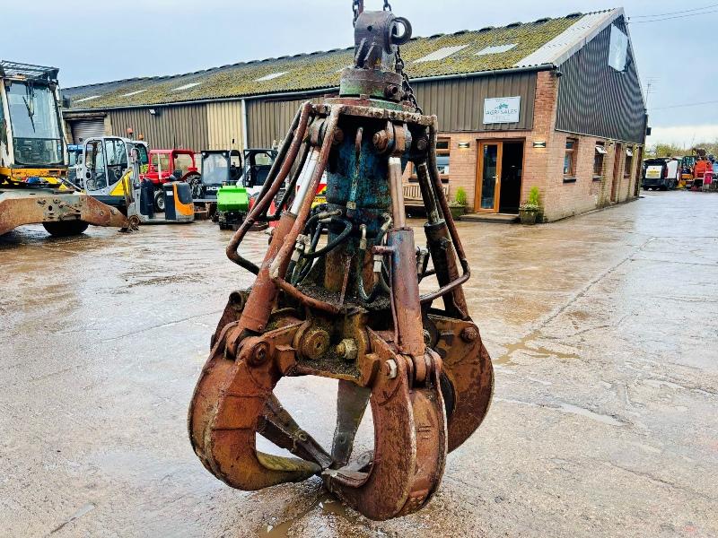 5 TINE ROTATING SCRAP GRAB TO SUIT SCRAP HANDLER *VIDEO*