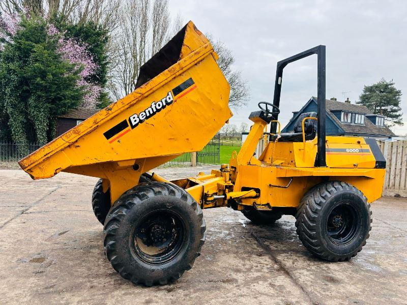 BENFORD 6000 4WD DUMPER C/W ROLE BAR *VIDEO*
